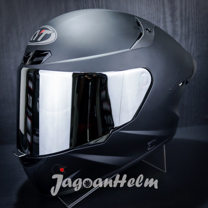 Jual KYT HELM TT COURSE SOLID | BLACK DOFF | TTCOURSE | FULLFACE ...