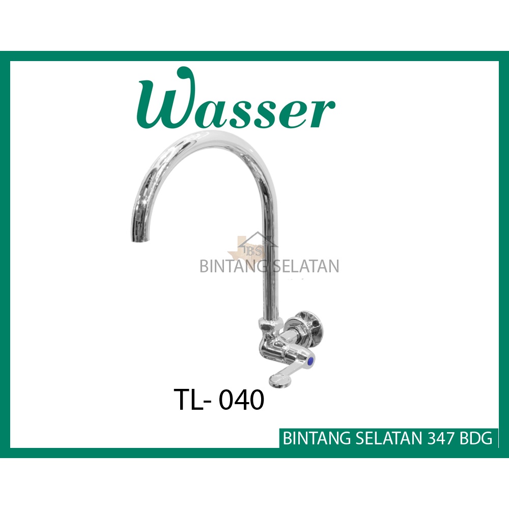 Jual PROMO KRAN SINK WASSER/ KERAN BAK CUCI PIRING WALL SINK TAP WASSER ...