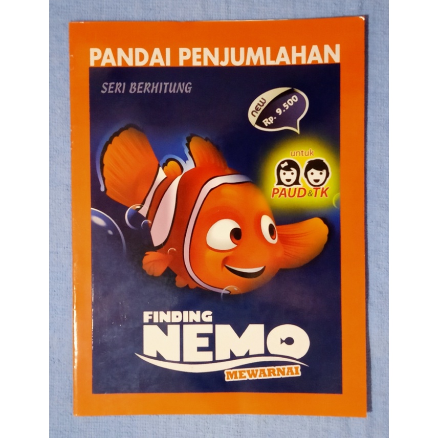 Jual Buku TK dan PAUD Mewarnai Finding Nemo Sambil Belajar Penjumlahan ...