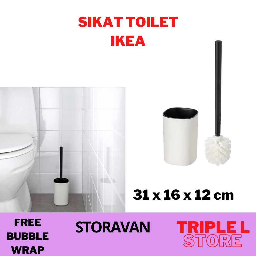 Jual Sikat Wc Toilet Kamar Mandi Closet Toilet Brush Putih Plastik STRV ...