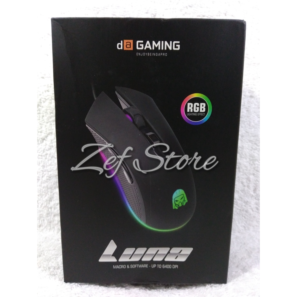 Jual [ORIGINAL RESMI] Digital Alliance DA Luna Macro & Software RGB Pro Gaming Mouse | Shopee ...