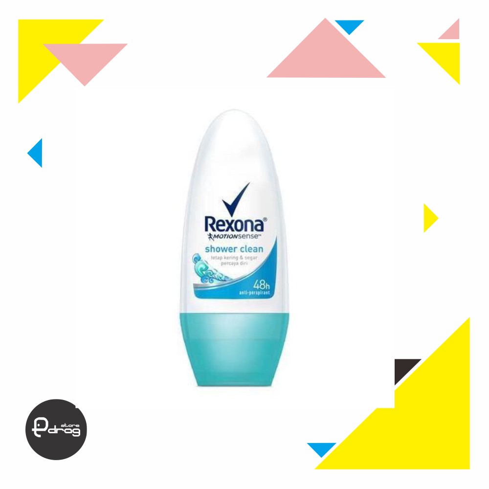 Jual Rexona Women Anti Perspirant Deodorant Roll On Shower Clean 45Ml | Shopee Indonesia