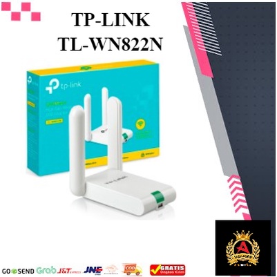 Jual TP-LINK TL-WN822N 300Mbps High Gain Wireless USB Adapter | Shopee ...