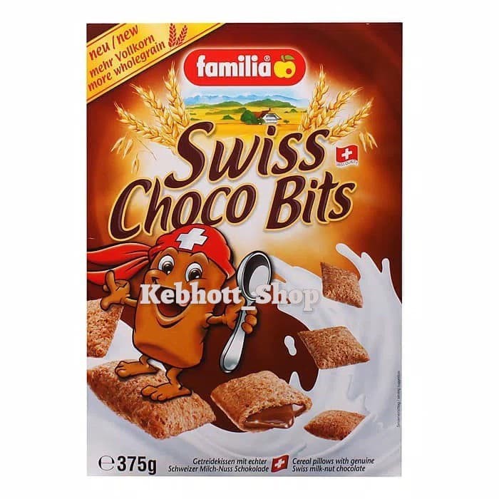 Jual Sereal Familia Swiss Choco bits Chocolate Cereal Cereals 375g ...