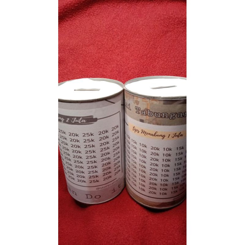 Jual Celengan Target Custom Warna dan Tulisan | Shopee Indonesia