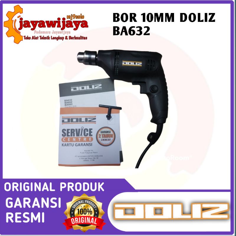 Jual MESIN BOR 10MM DOLIZ BA632, MESIN BOR 2 ARAH BOLAK BALIK | Shopee ...