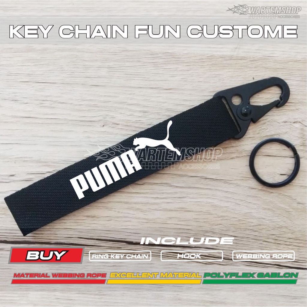 Jual GANTUNGAN KUNCI KEYCHAIN FUN PUMA | Shopee Indonesia