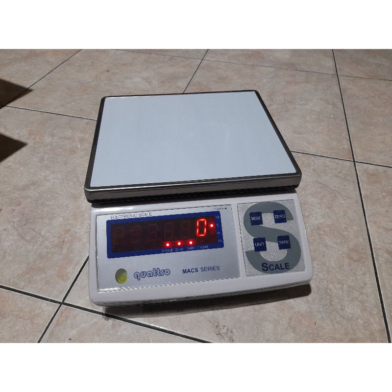 Jual Timbangan Digital Quattro Macs W 1.5 kg 3kg 6kg 15 kg dan 30kg | Shopee Indonesia