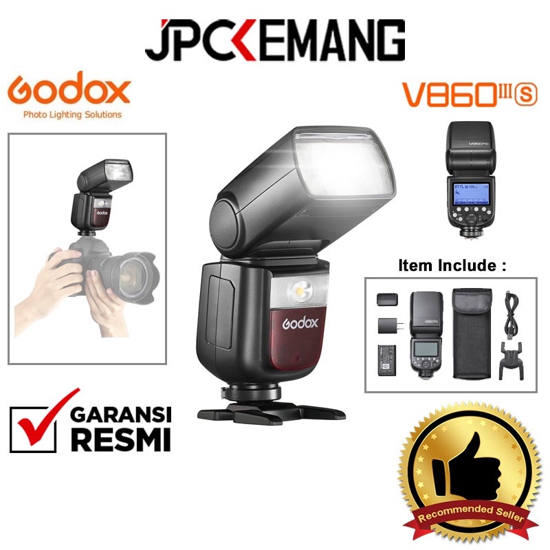 Jual Godox V860III Sony TTL Li-Ion Flash Kit V860 Mark III V 860 ...