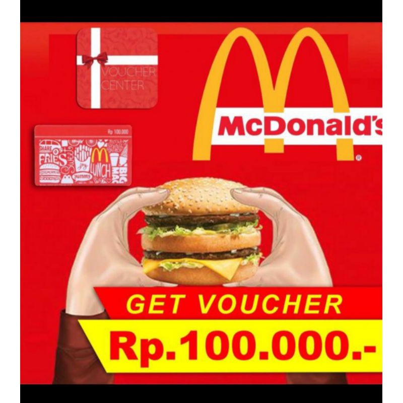 Jual Voucher McD McDonald's | Shopee Indonesia