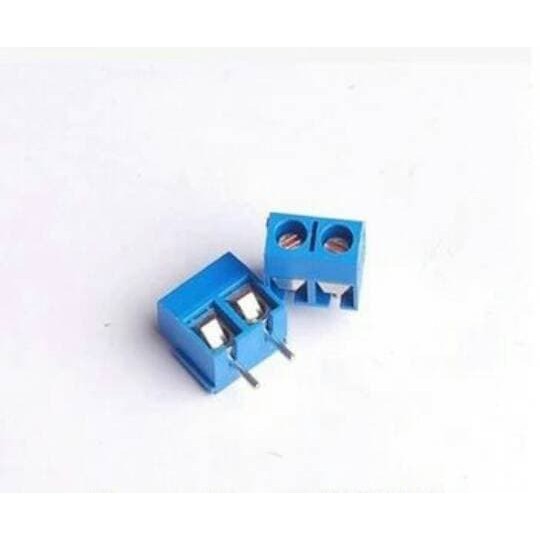 Jual KF301 2P Screw 2Pin 5mm Straight Pin PCB Terminal Block Connector ...