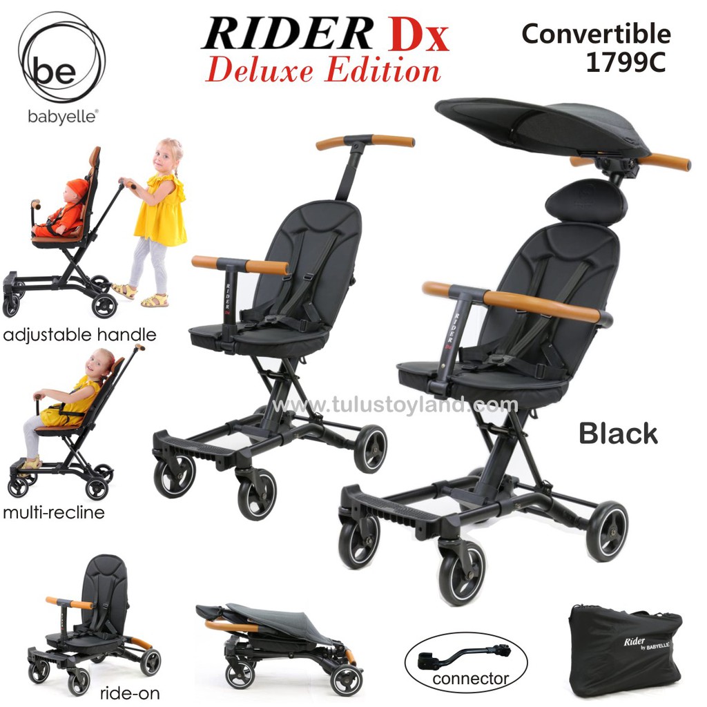 Jual Babyelle RIDER Convertible Baby Elle Stroller board cabin size ...