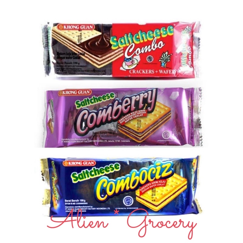 Jual Khongguan Khong Guan Saltcheese Combociz Comberry Combo Salt ...