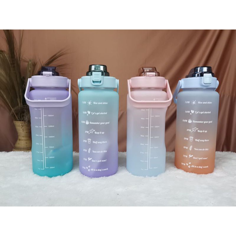 Jual Botol Minum Warna Pastel 2L/Botol Minum Cantik/Botol Minum Impor ...