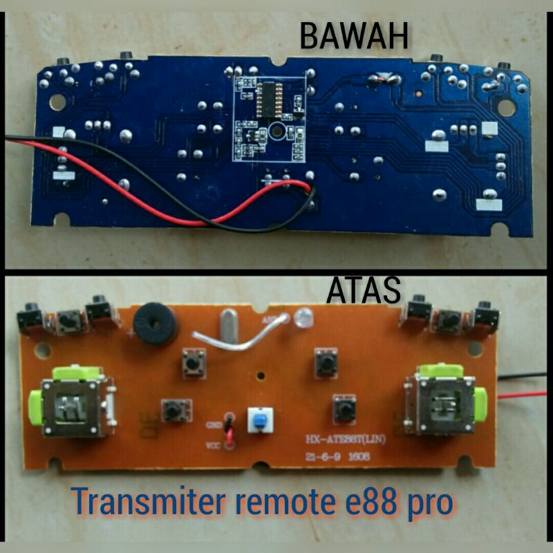 Jual Part Drone e88 pro new circuit board | Shopee Indonesia