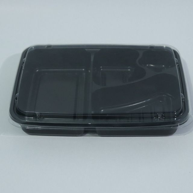 Jual Mika Bento /Box Tray Bento/Nasi Bento - HITAM | Shopee Indonesia