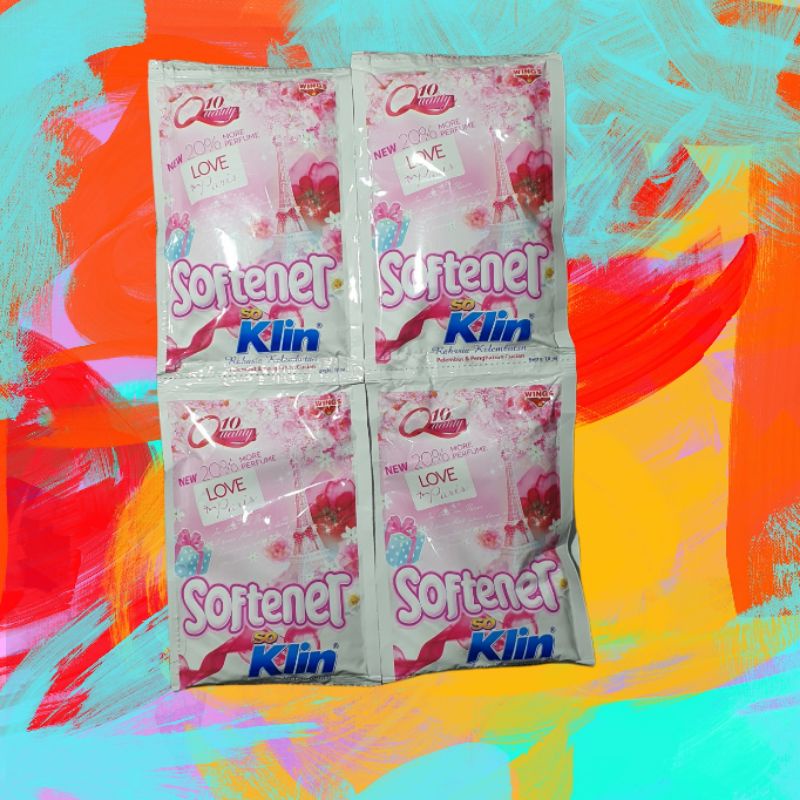 Jual Softener Soklin Sachet Jumbo Renceng Pewangi Pakaian Isi 12 pcs 65 ...