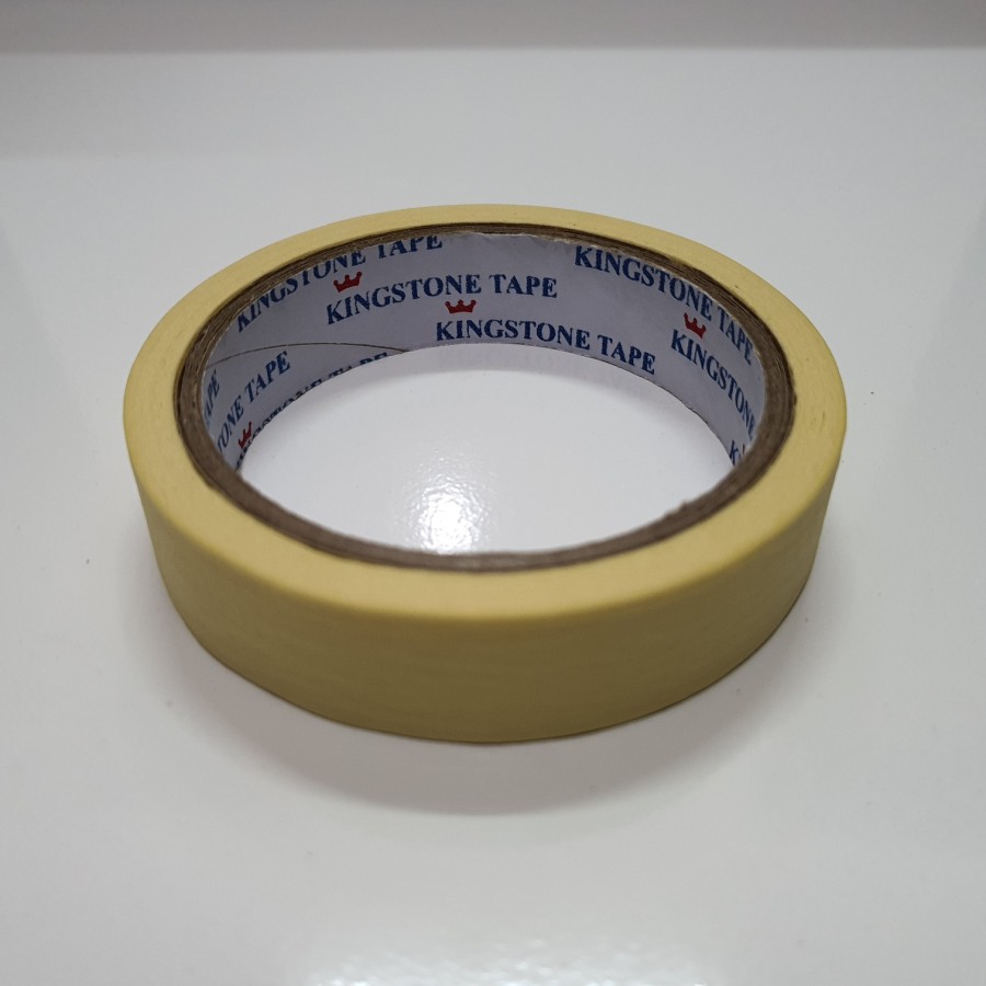 Jual LAKBAN KERTAS KINGSTONE 1" / MASKING TAPE 1 inch dan 2 inch | Shopee Indonesia