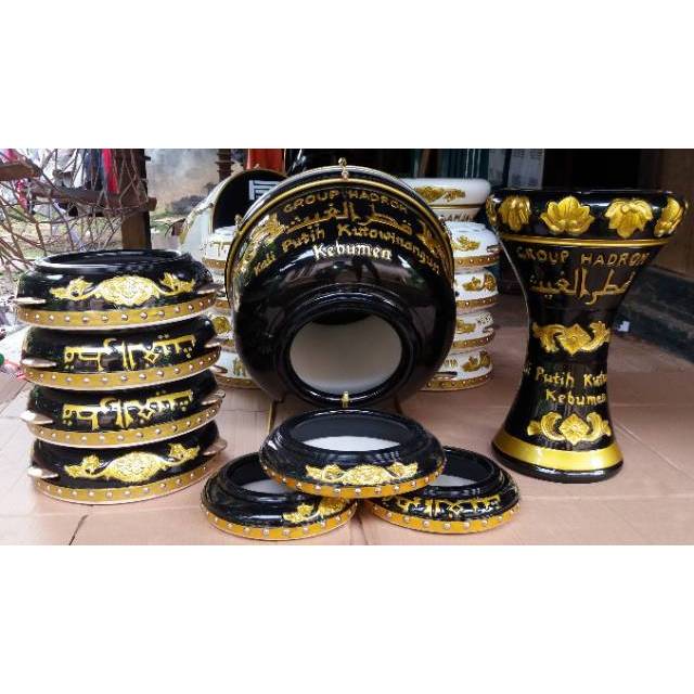 Jual Rebana Hadroh Satu Set Asli Jepara Berkualitas | Shopee Indonesia
