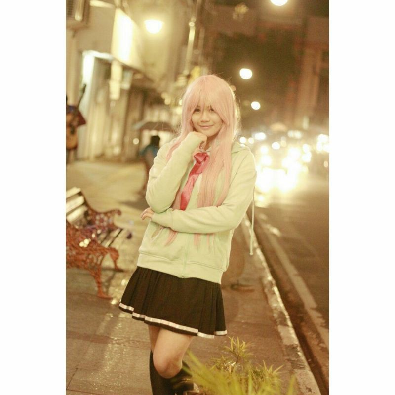 Jual Kostum dan Wig Cosplay Momoi Satsuki Kuroko no basket | Shopee ...
