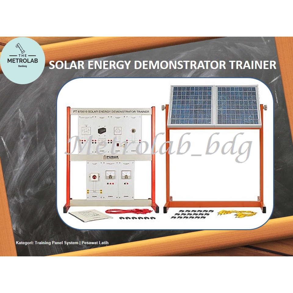 Jual Solar Energy Demonstrator Trainer | Portable Solar Power ...