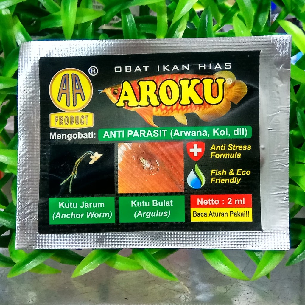 Jual OBAT IKAN HIAS AROKU ANTI PARASIT OBAT IKAN ARWANA KOI | Shopee ...