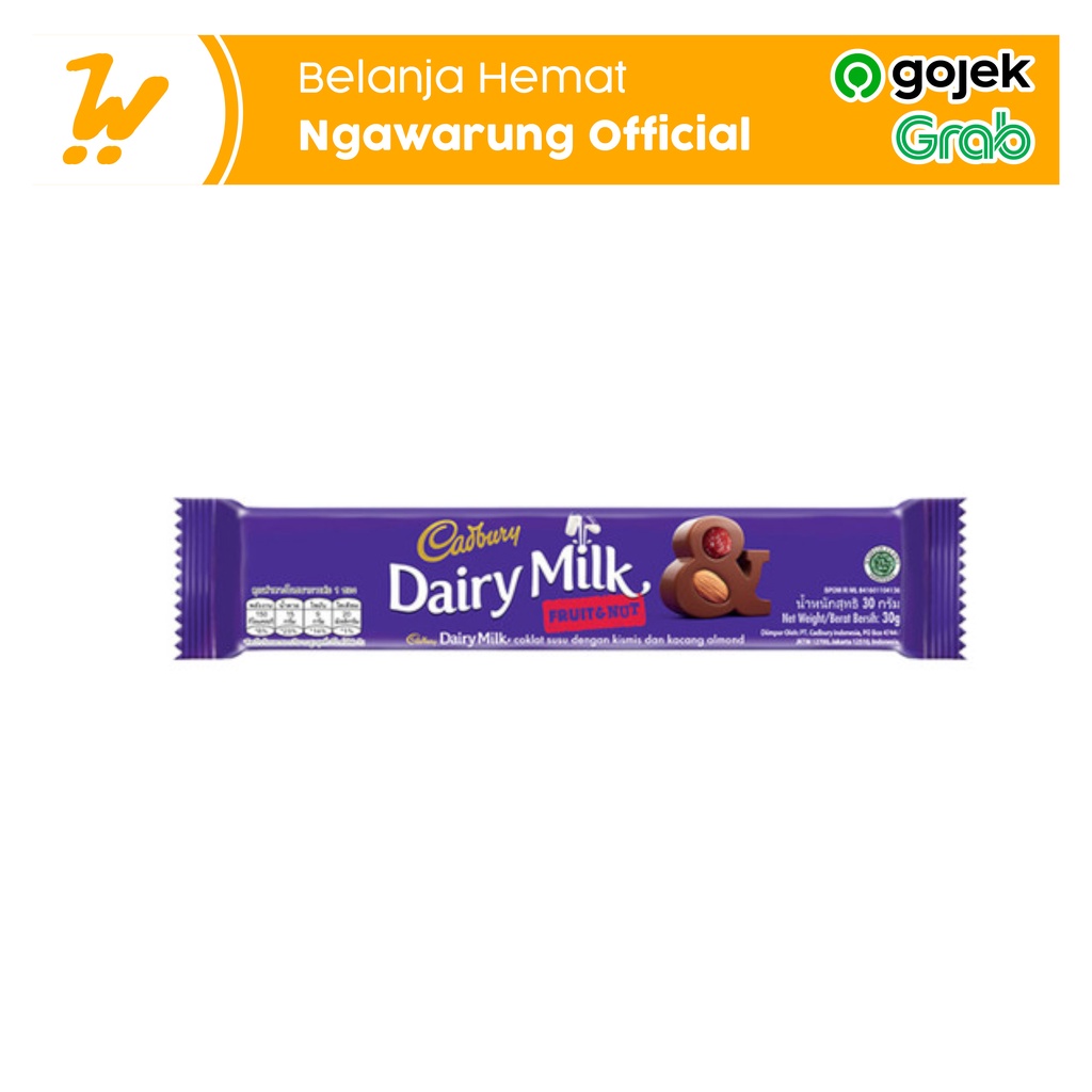 Jual CADBURY DAIRY MILK 30G | Shopee Indonesia