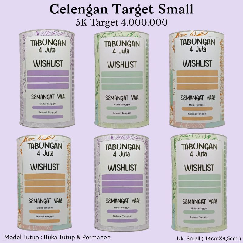 Jual Celengan Target Murah 5k Target 4jt Tabungan Target Viral Celengan ...