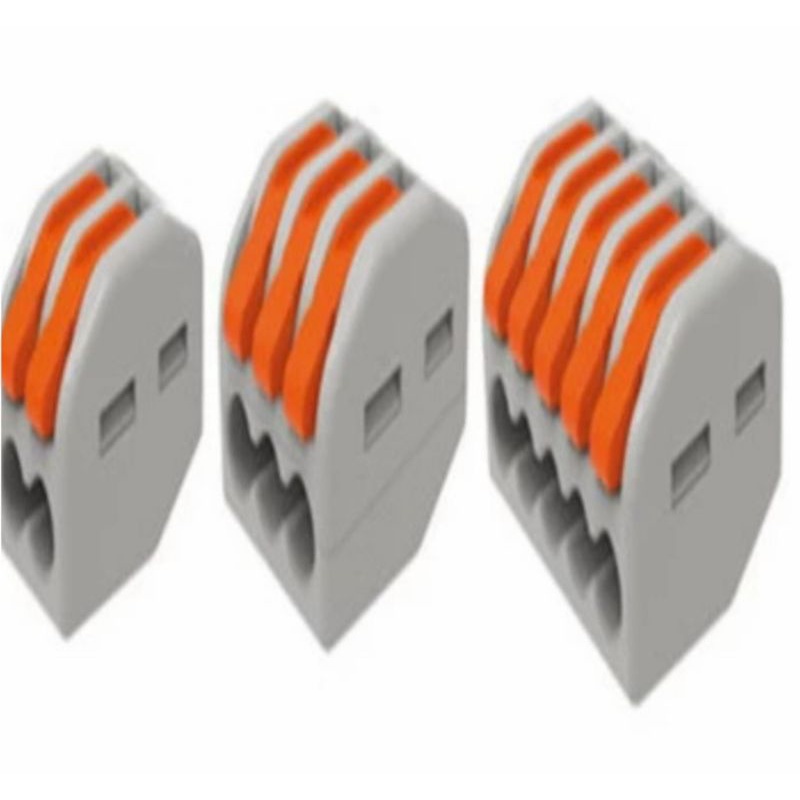 Jual Connecting Terminal model WAGO 3 Pin CMK-413 Penyambung Kabel ...