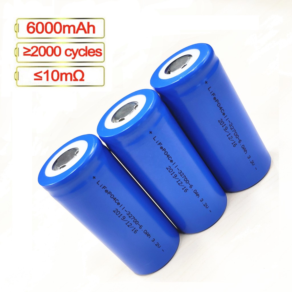 Jual Lifepo4 3.2V 6Ah 6000mAh type 32700 Baterai PJU Motor listrik ...