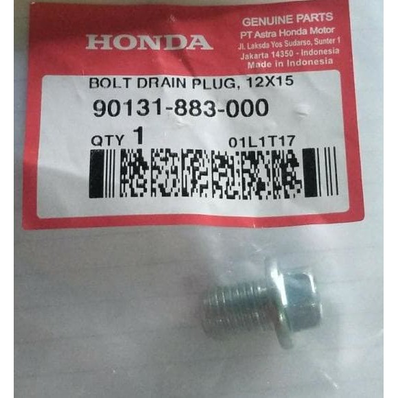 Jual Baut Oli Tap Oli Honda Beat Scoopy Vario All Matic Megapro Verza ...