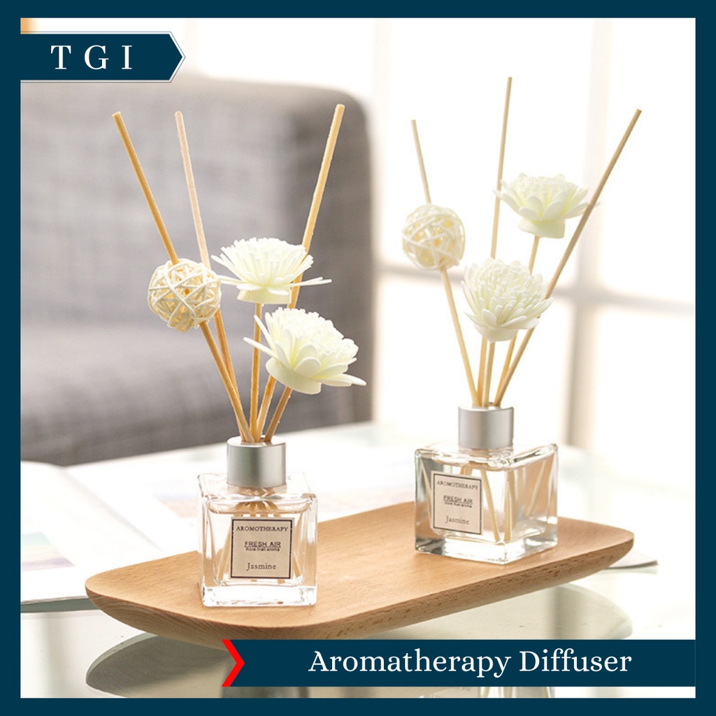 Jual TGI - REED DIFFUSER AROMATHERAPY BUNGA DIFUSER AROMA PENGHARUM ...