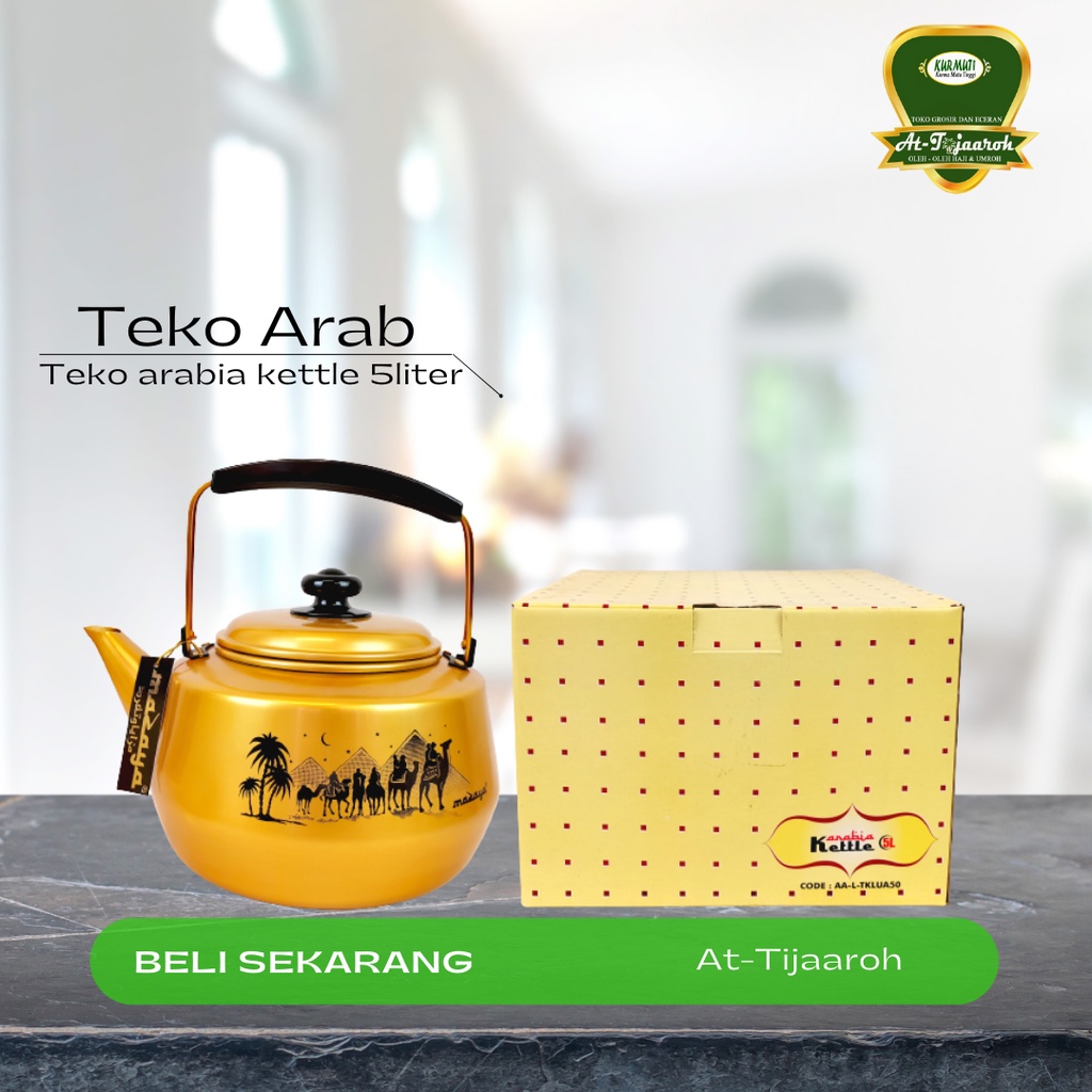 Jual TEKO ARAB || TEKO ARABIA MAZAYA KETTLE 5 LITER | Shopee Indonesia