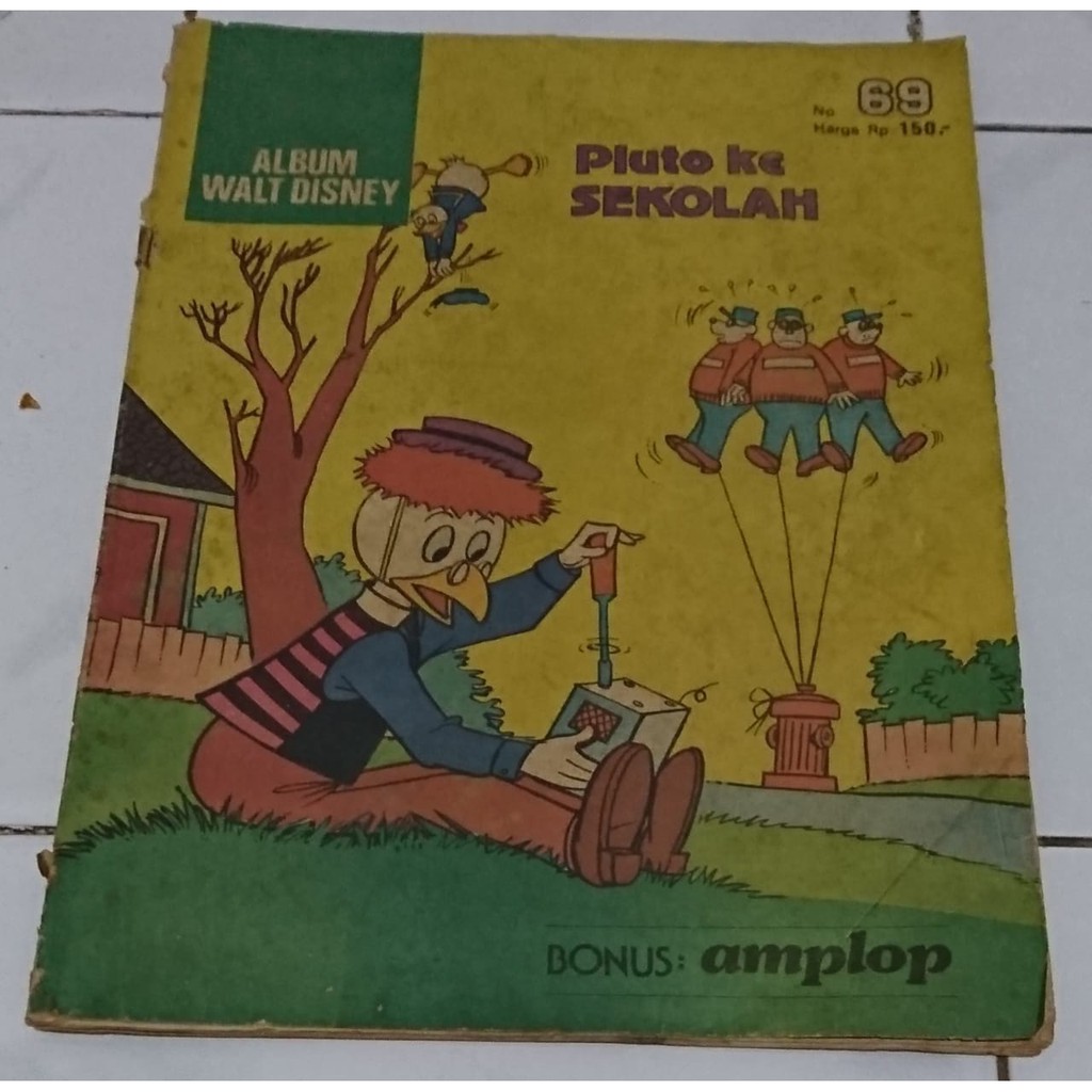 Jual Album Walt Disney 69 - Pluto ke sekolah | Shopee Indonesia