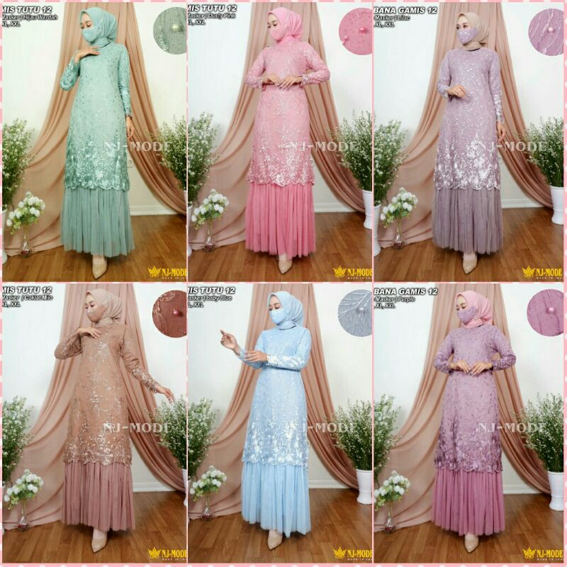 Jual GAMIS TUTU LATIVA-KEBAYA-KEBAYA MODREN-KEBAYA WISUDA-KEBAYA GAMIS ...