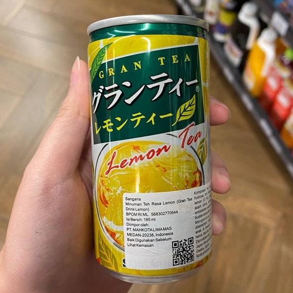Jual Sangaria Gran Tea Drink Milk Tea Minuman Teh Susu / Lemon Tea Teh Rasa Lemon | Shopee Indonesia