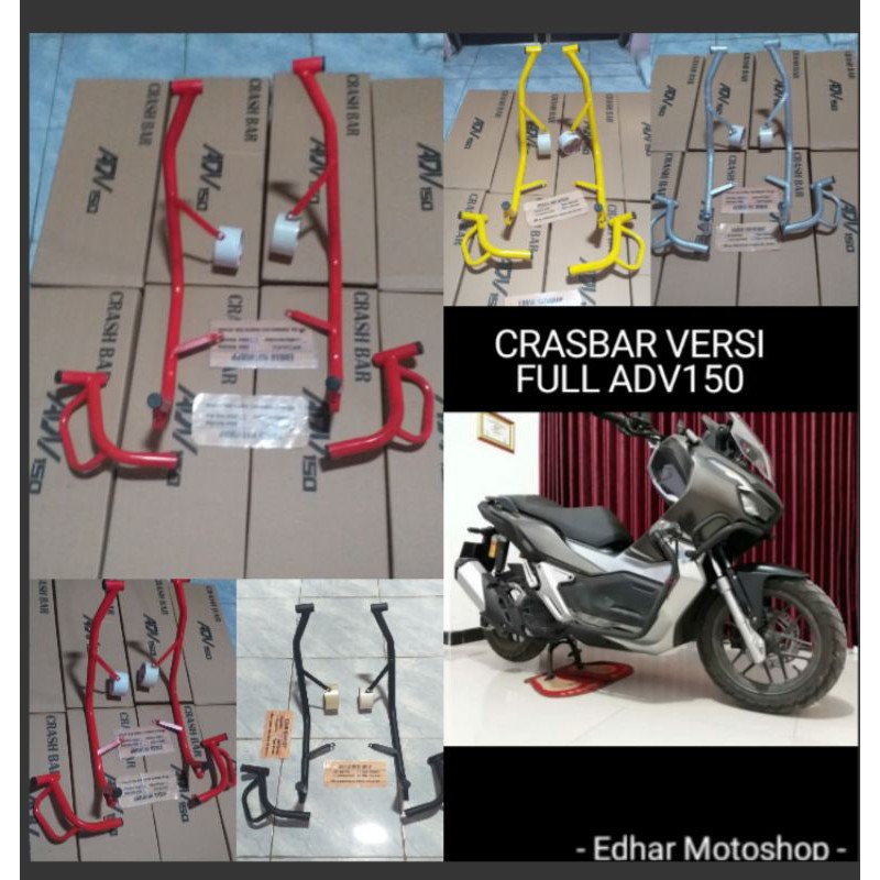 Jual CRASH BAR HONDA ADV 150 CRASBAR HONDA ADV 150 CRASHBAR HONDA ADV ...