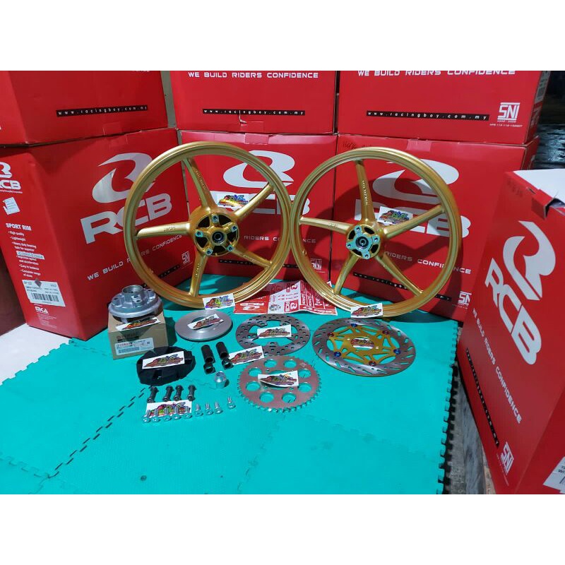 Jual VELG RCB RACING BOY MX KING SP522 160/160 160/185-17 PNP CRF R15 ...