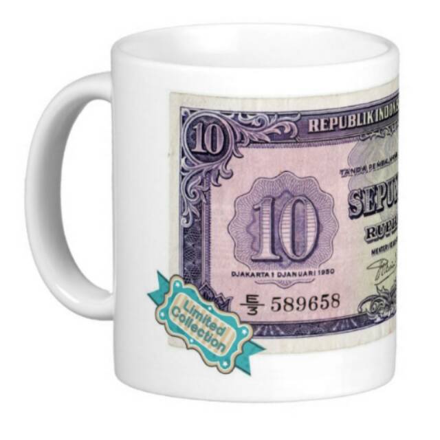 Jual Mug Keramik Cetak Uang Kuno - 10 | Shopee Indonesia