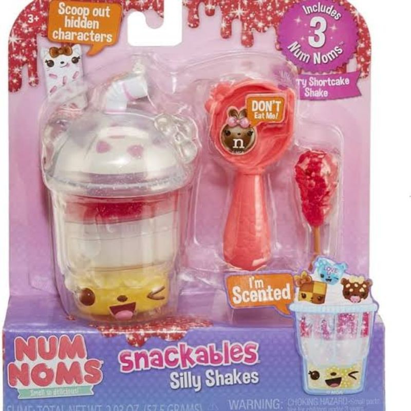 Jual Num Noms Snackables Silly Shakes - Berry Shortcake shake | Shopee ...