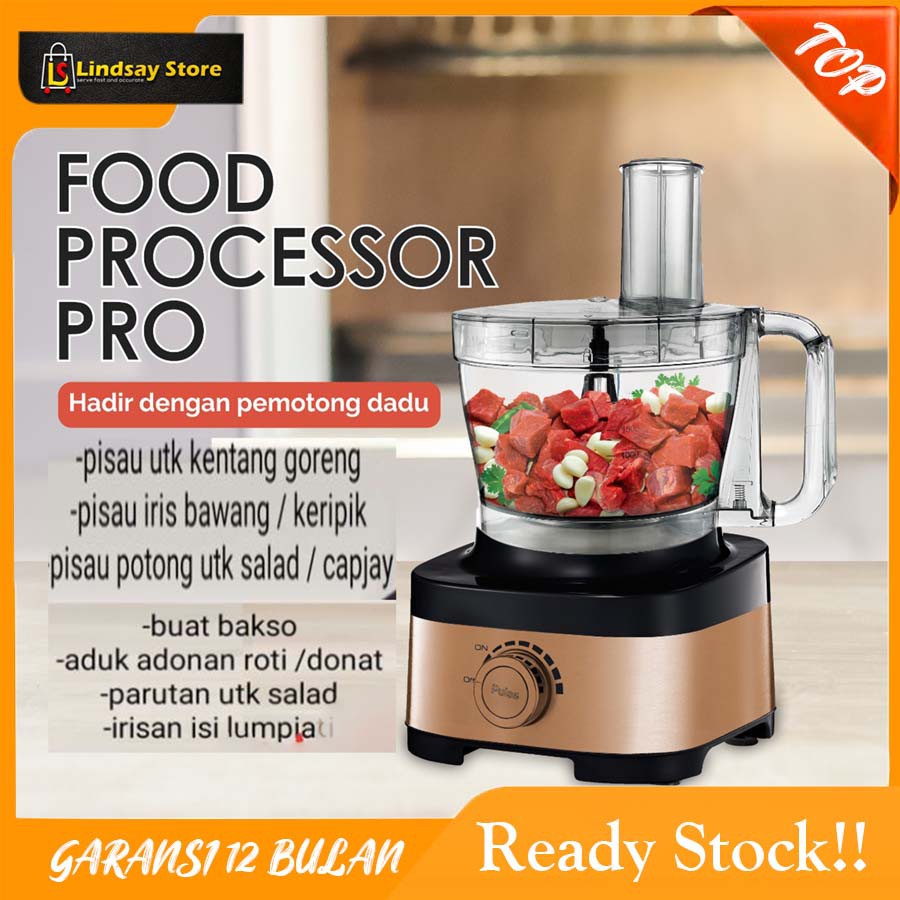 Jual SIGNORA FOOD PROCESSOR PRO TANPA CUBIC CUTTER PLUS BONUS ...