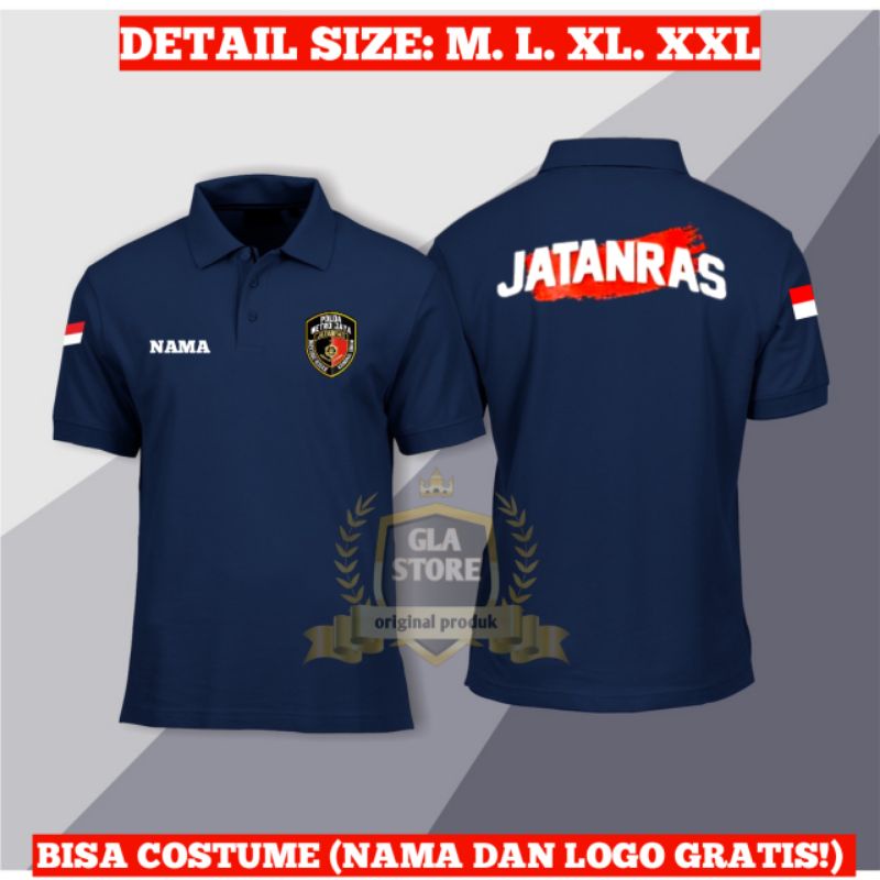 Jual KAOS POLO KERAH JATANRA TANGAN PENDEK/KAOS JATANRAS | Shopee Indonesia