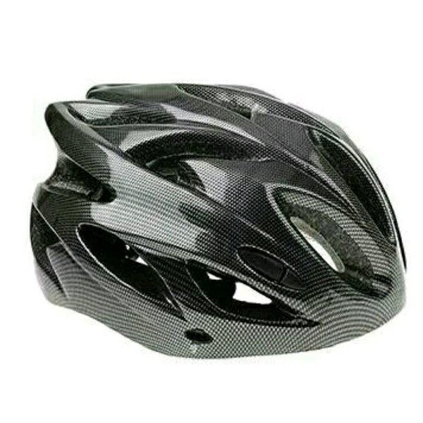 Jual HELM SEPEDA VISOR motif CARBON Gunung XC MTB gowes helmet no ...