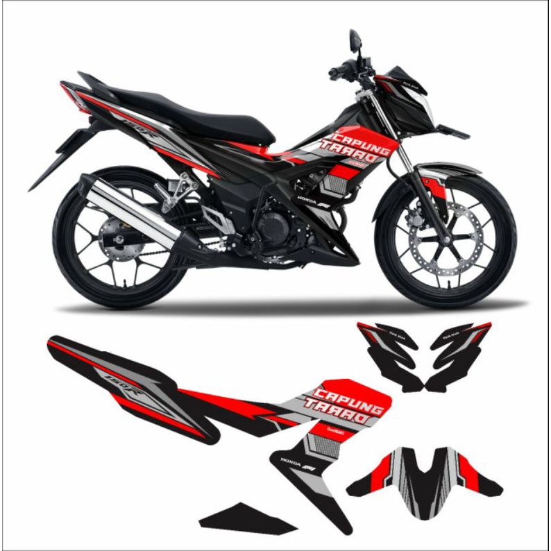 Jual Decal Custom Honda sonic 150R Full Body / Bisa request gambar lain ...