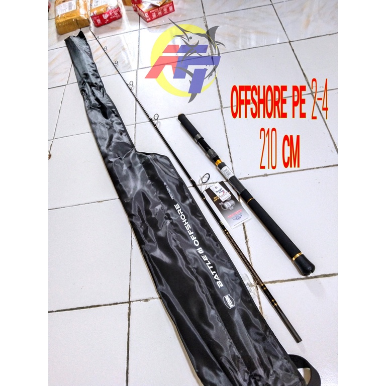 Jual JORAN Rod OFFSHORE Castting JIG SPOON light popping PENN BATTLE ...
