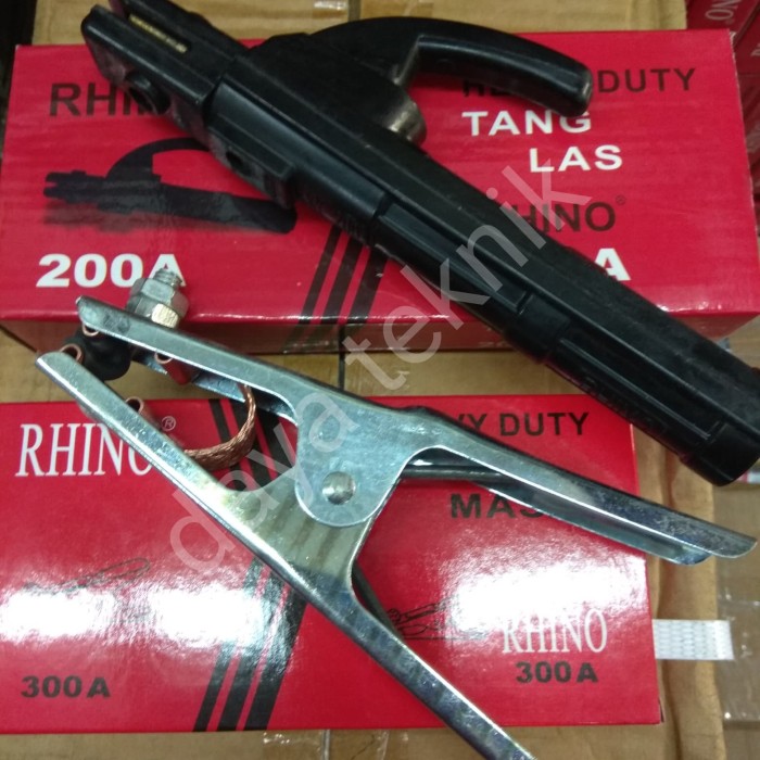 Jual TANG LAS 200A + TANG MASA 300A RHINO - STANG LAS DAN STANG MASA ...