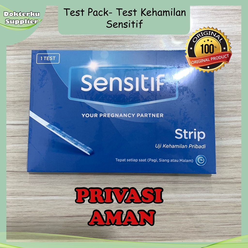 Jual Tes Kehamilan SENSITIF / TEST PACK / TES HCG / Tespek Hamil ...
