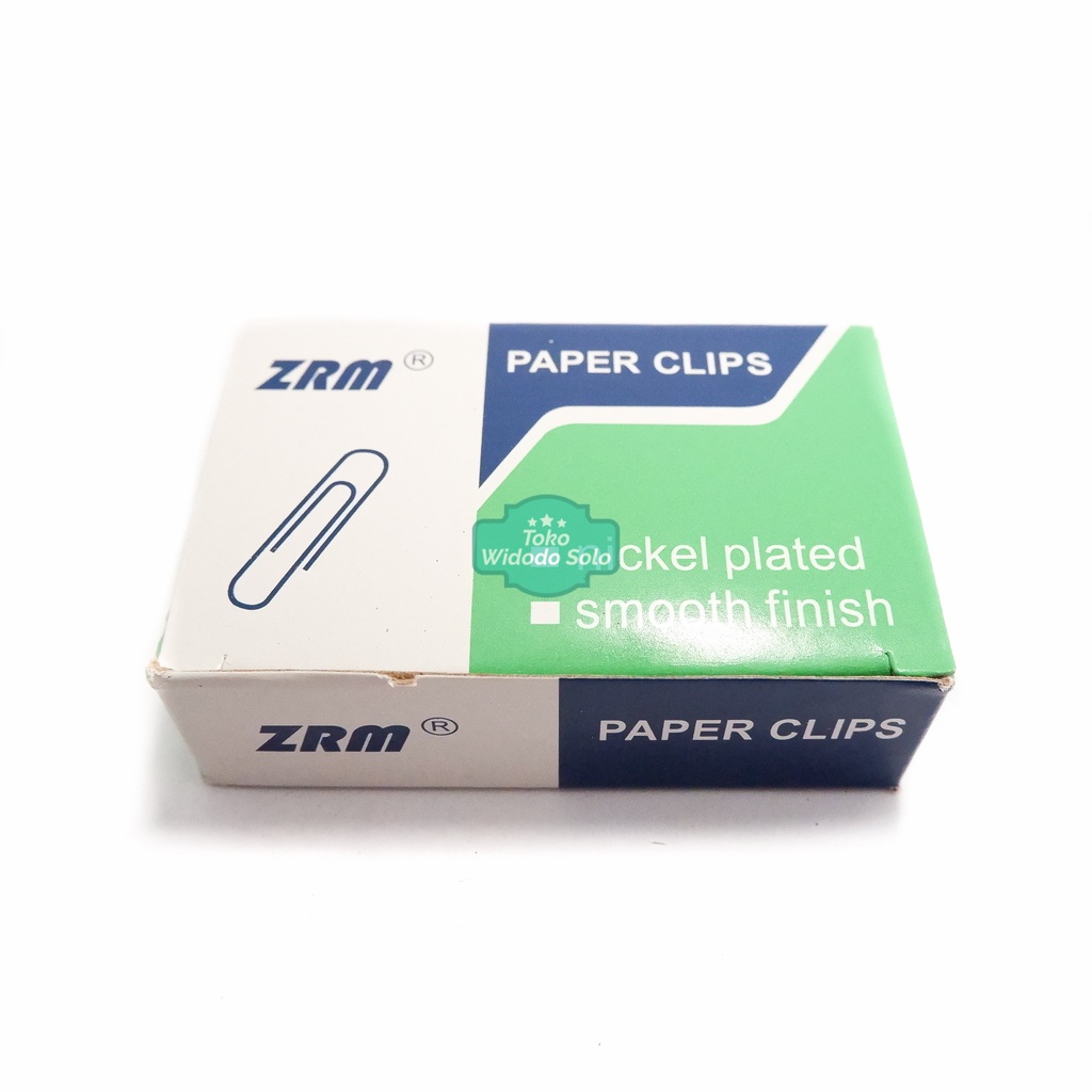 Jual 1 PACK KECIL Klip Kertas Besar ZRM Paper Clips No 5 | Shopee Indonesia
