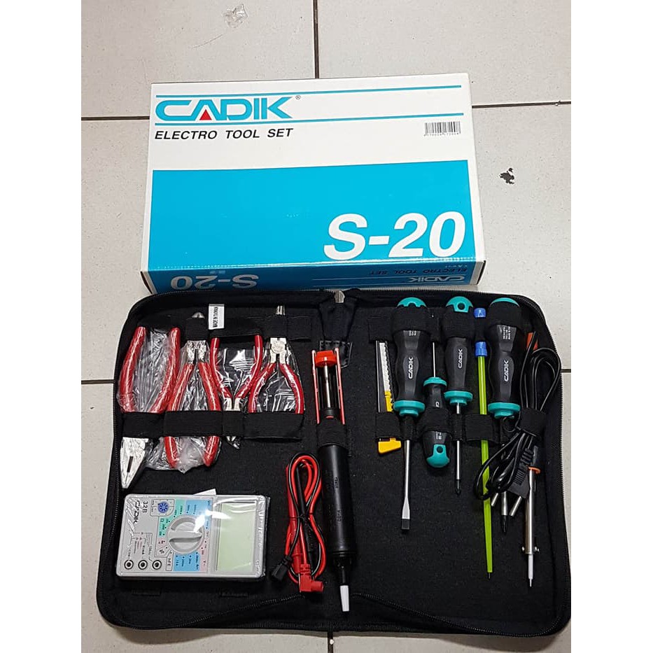 Jual Electronic Toolset Cadik S-20 | Shopee Indonesia