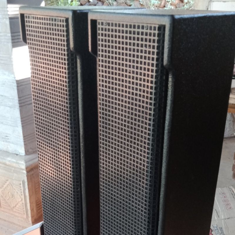 Jual box speaker coloum 8 inchi Doble tweeter /box mid doble 8 inchi ...